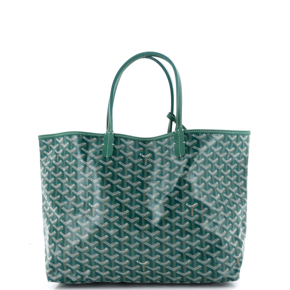 Click here for Pre-Owned Goyard Pm Saint Louis Tote Coated Canvas... prices