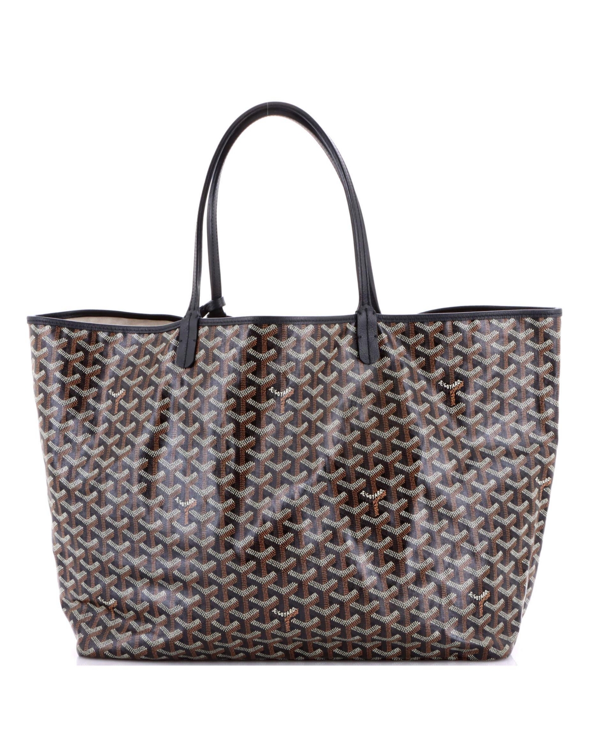 Click here for Pre-Owned Goyard Gm Saint Louis Tote Coated Canvas... prices