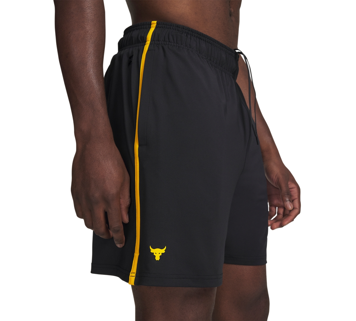 Click here for Under Armour Mens Project Rock Mesh Shorts - Black... prices