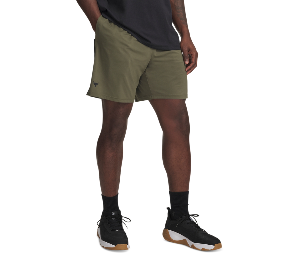 Click here for Under Armour Mens Project Rock Mesh Shorts - Marin... prices