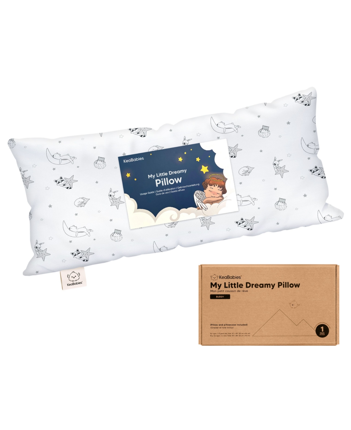 Click here for KeaBabies Toddler Buddy Pillow with Pillowcase  10... prices