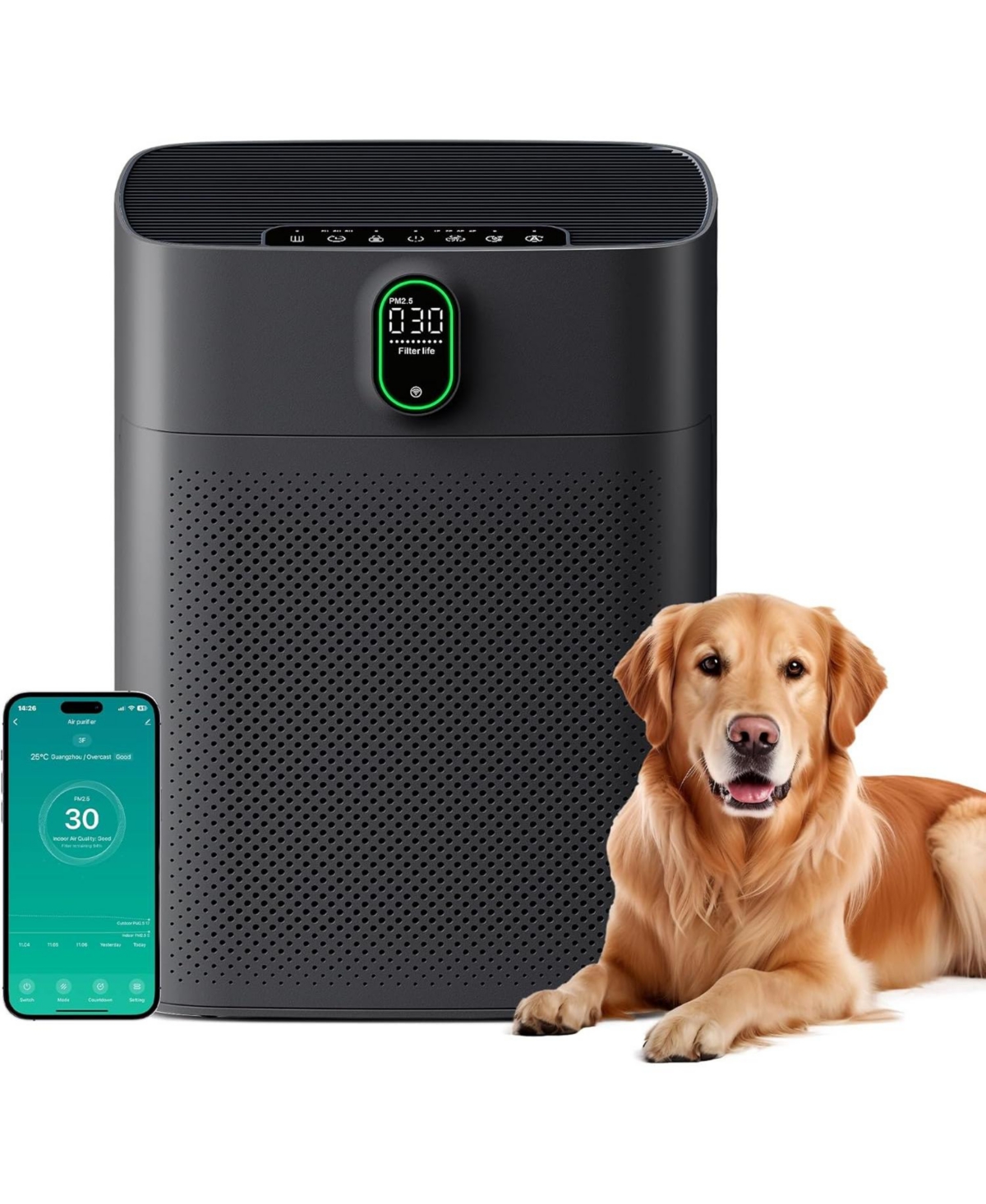 Click here for Morento Smart Air Purifier for home Large Rooms up... prices