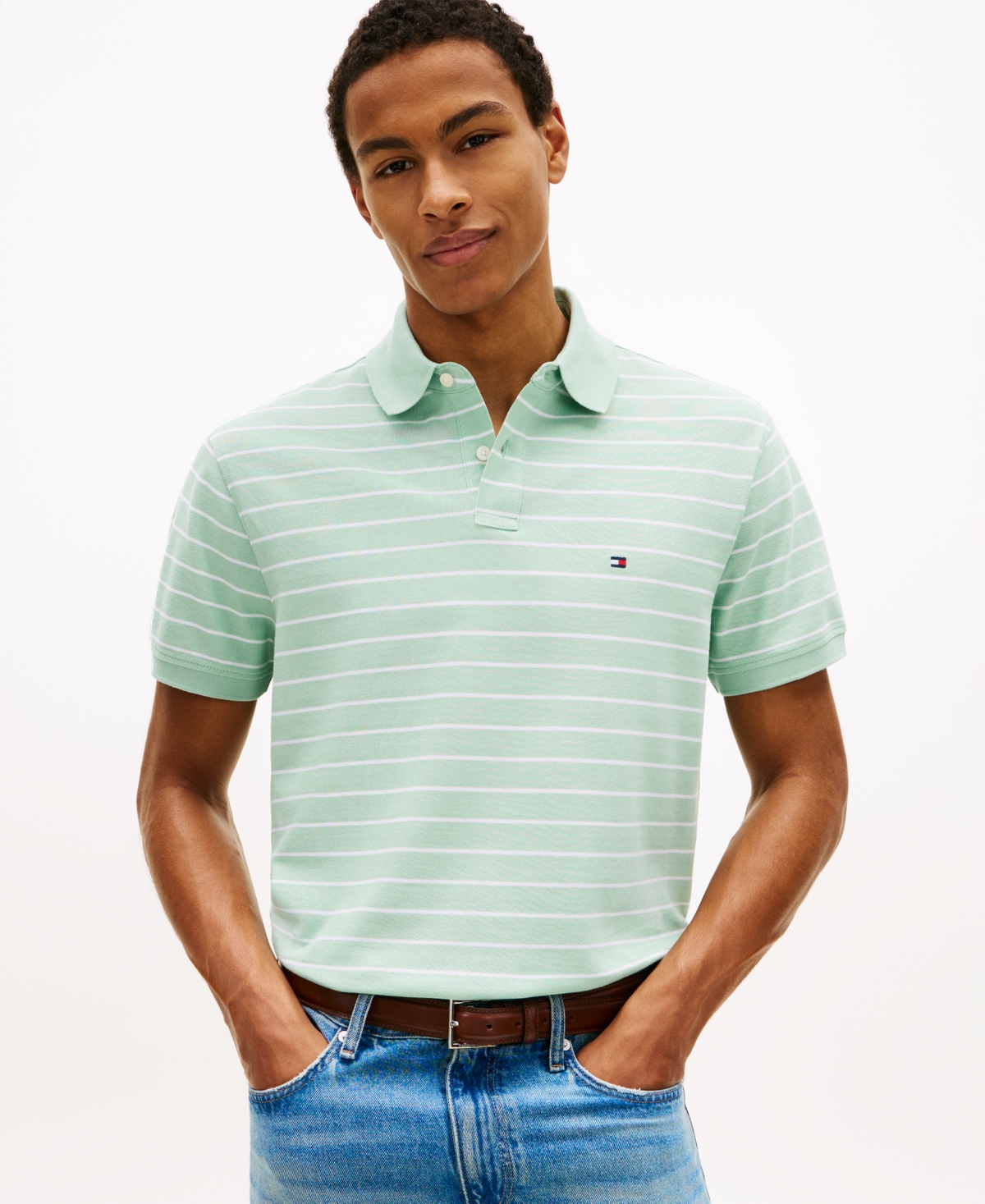 Click here for Tommy Hilfiger Mens Cotton Classic Fit 1985 Polo S... prices