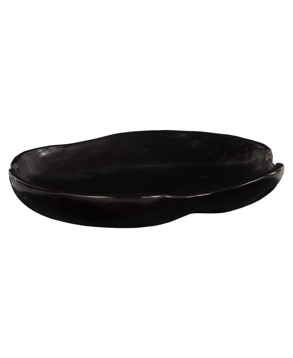 Click here for Phillips Collection Teak Wood Bowl - Black prices