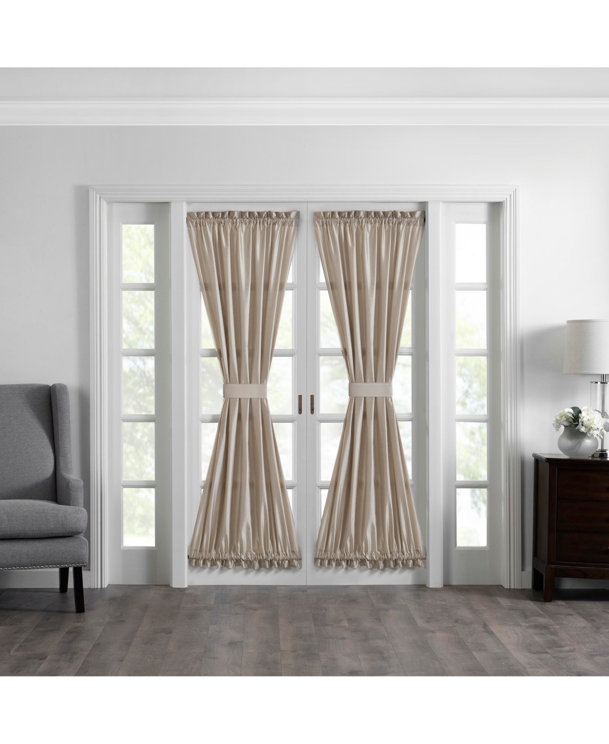 Click here for Elrene Home Fashions Colette Faux Silk French Door... prices