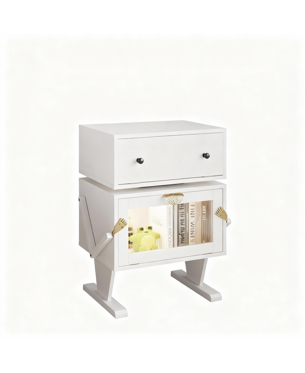 Click here for Draft - Ygii Led Nightstand with 360° Rotatin... prices