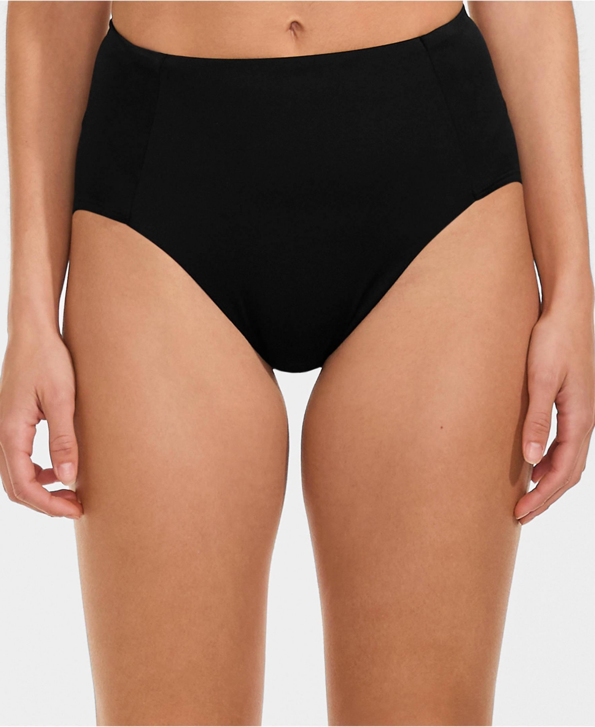 Click here for Lands End Womens Mid Rise Bikini Bottoms - Black prices