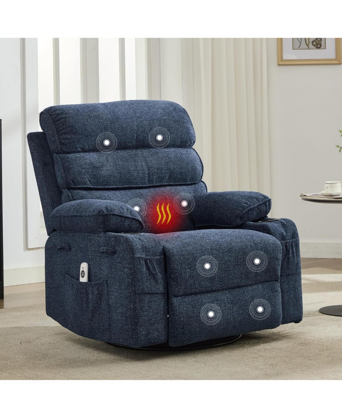 Click here for gaomon 360°Swivel Rocker Recliner Chair for A... prices