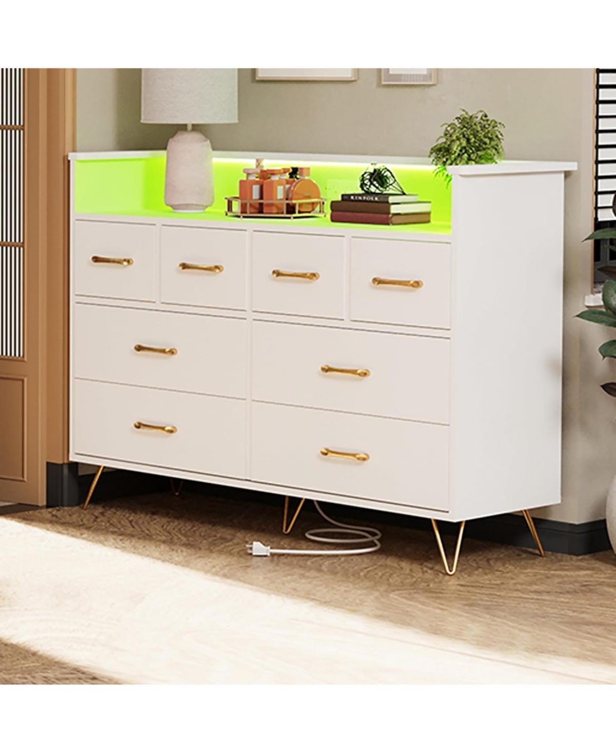 Click here for gaomon 8 Drawer Dresser with Charging Station and... prices