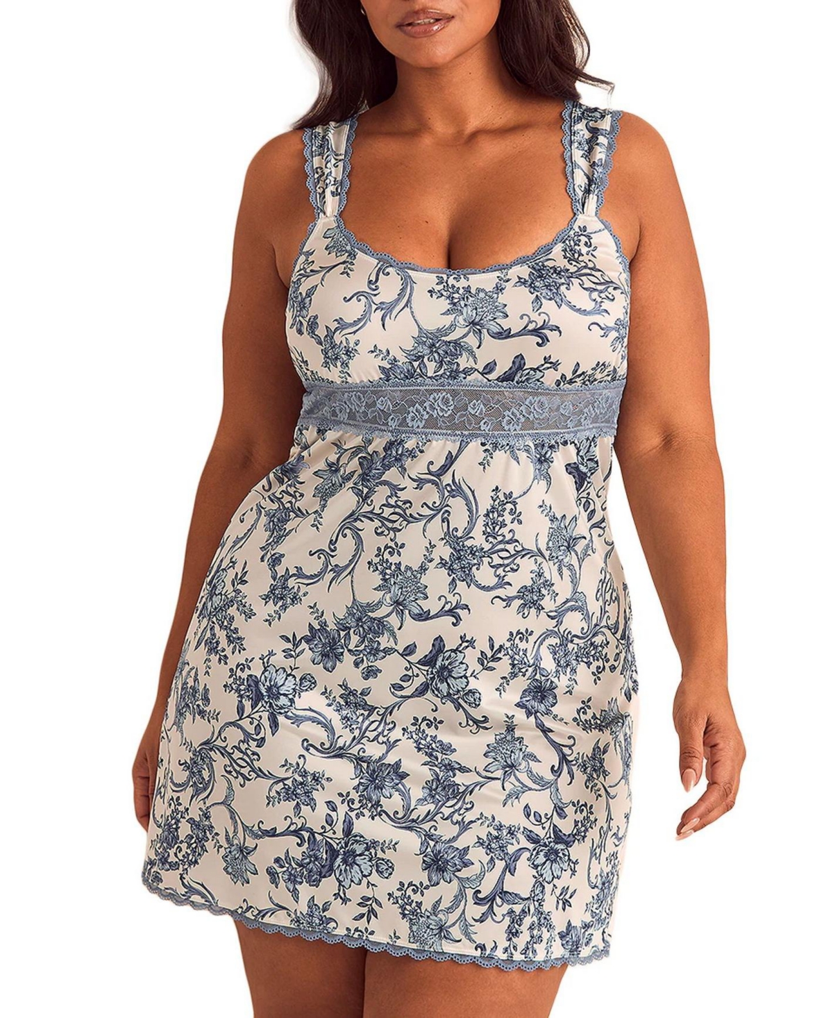 Click here for Adore Me Plus Size Patricia Sleepwear - Novelty bl... prices