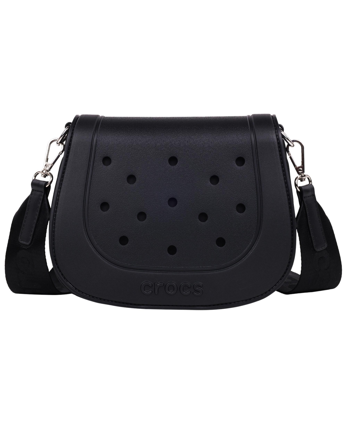 Click here for Crocs Womens Crocssbody Handbags - Black prices