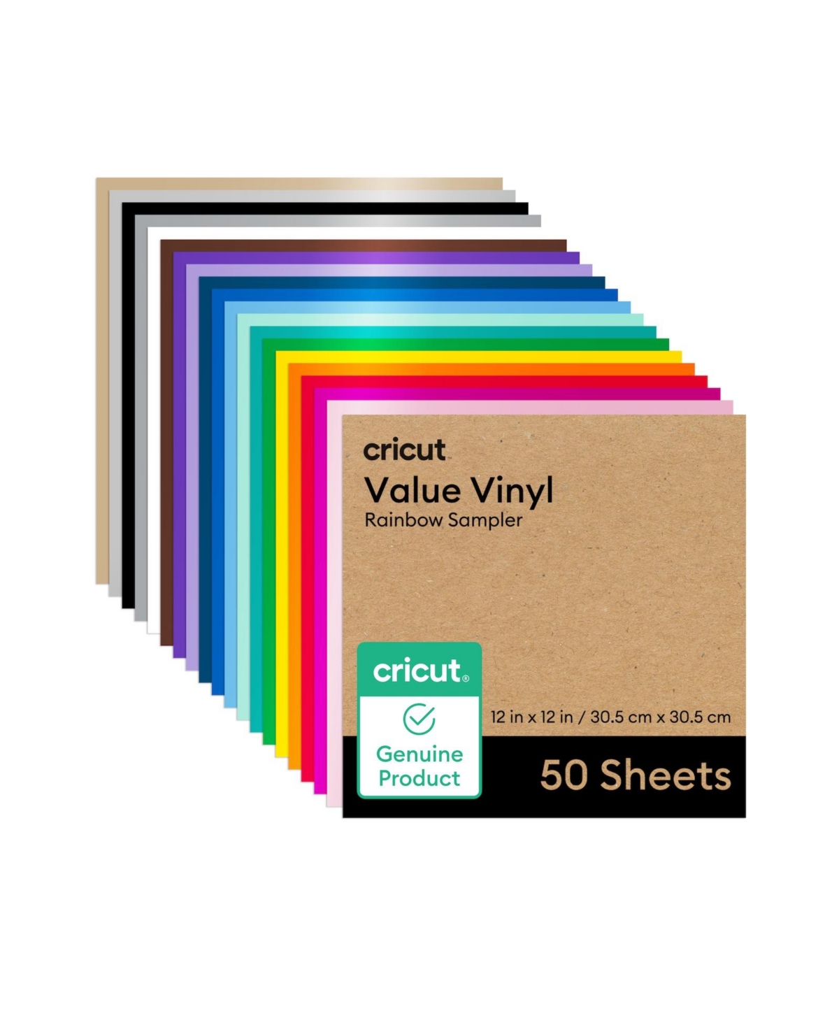 Click here for Cricut Value Vinyl  Rainbow Sampler (50 ct) - Asso... prices