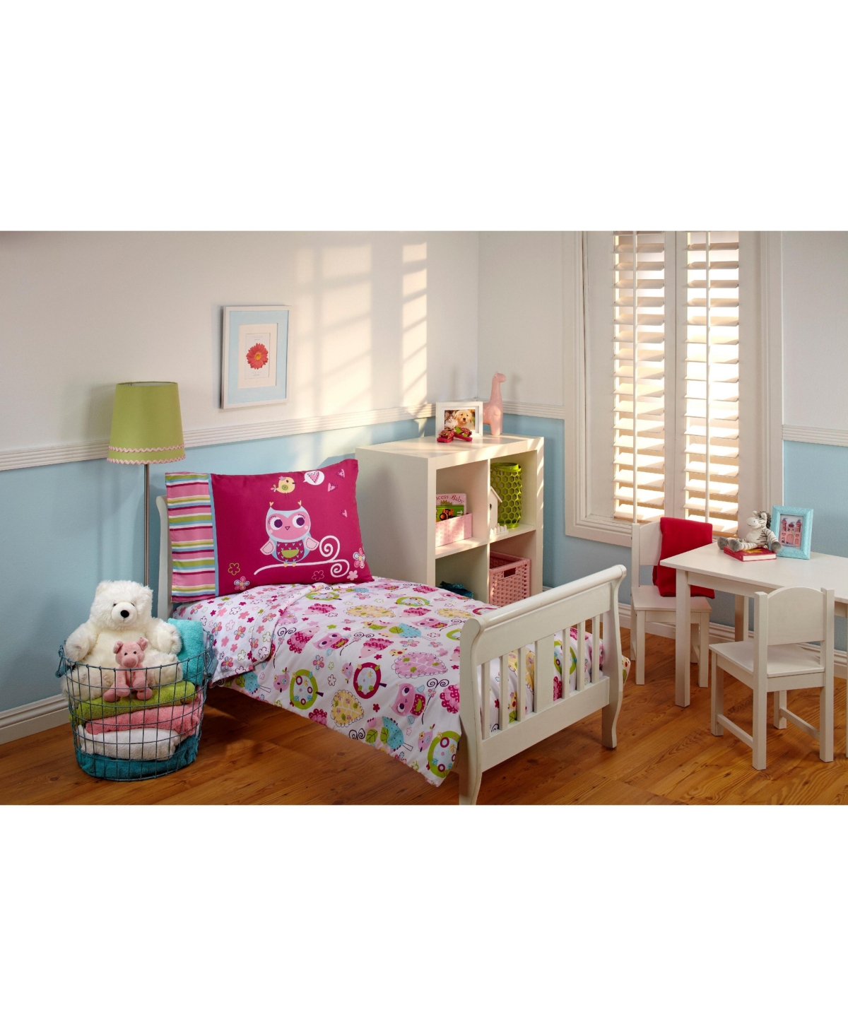 Click here for NoJo Everything Kids Hoot 4 Piece Toddler Bed Set... prices