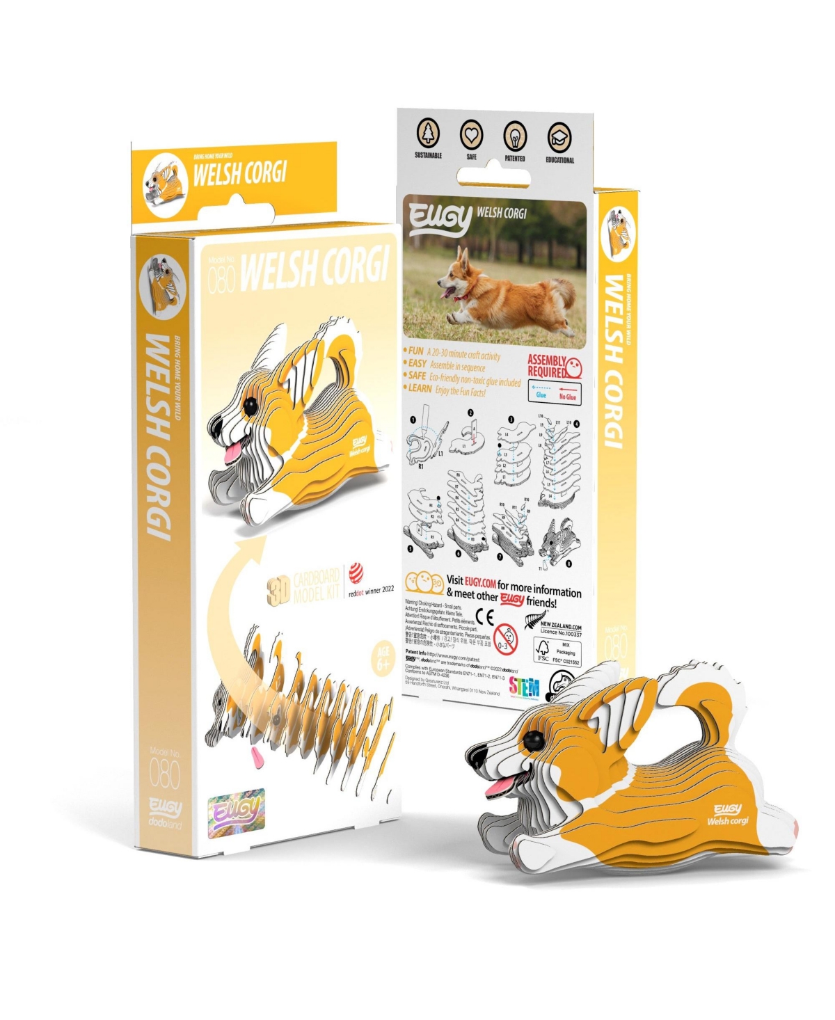Click here for Eugy Welsh Corgi 3D Puzzle prices