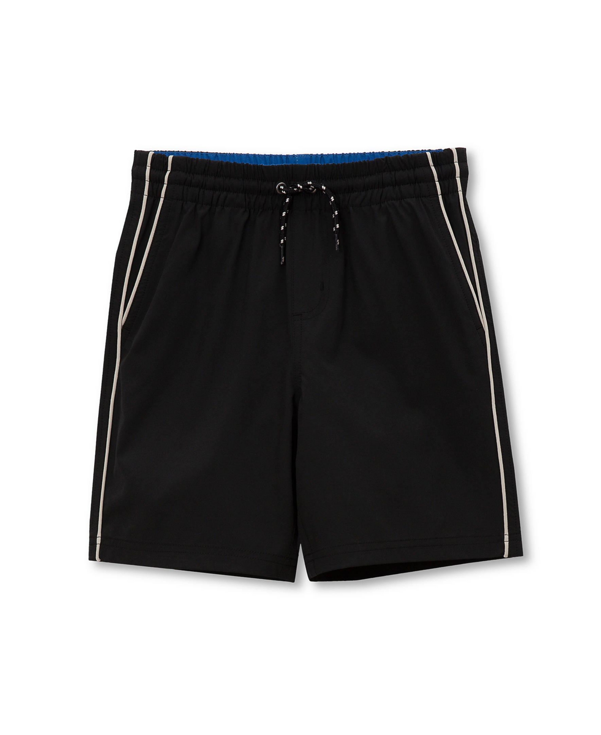Click here for Lands End Boys Cotton Pull On Shorts - Black prices