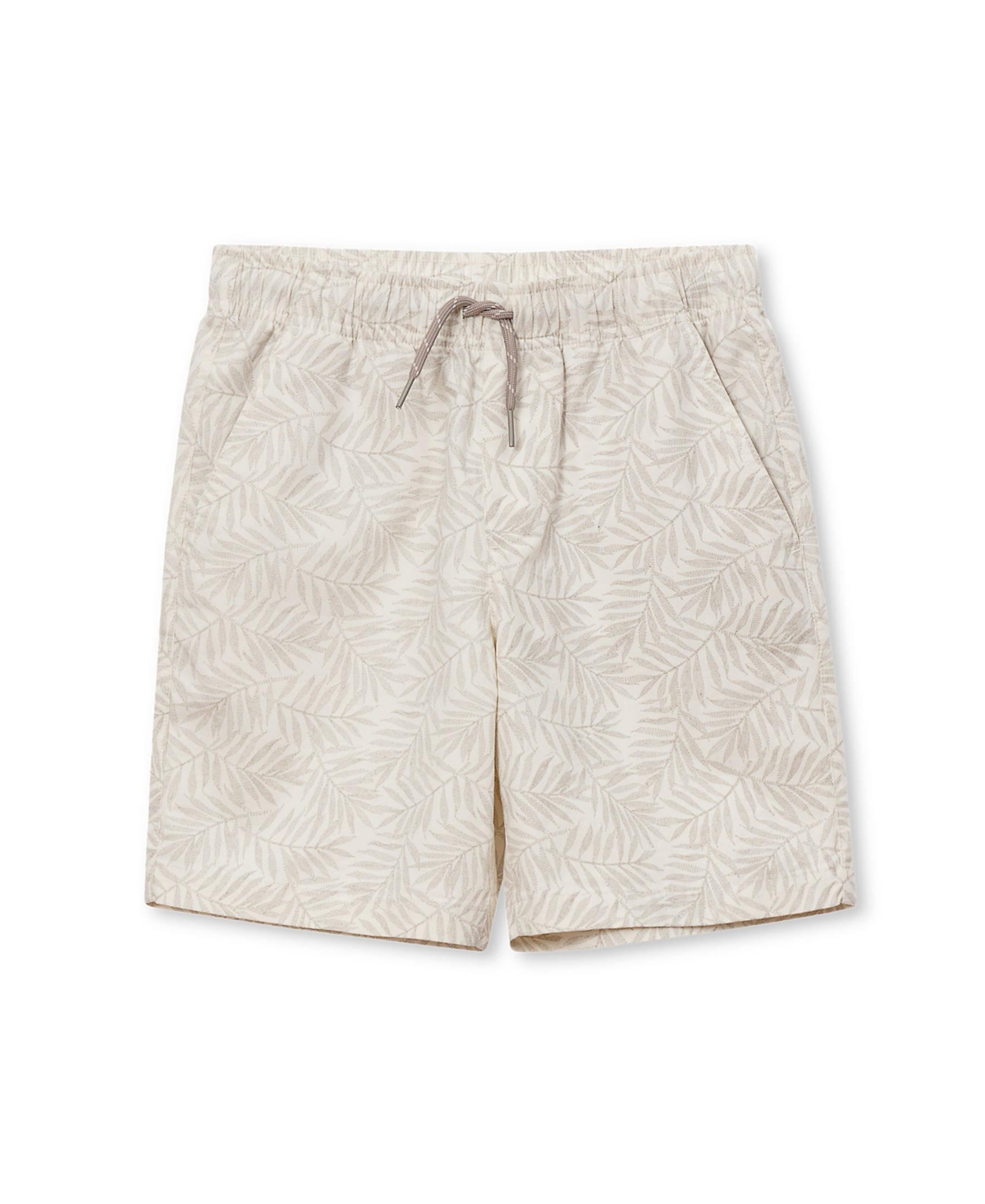 Click here for Lands End Boys Cotton Pull On Shorts - Palm/vintag... prices