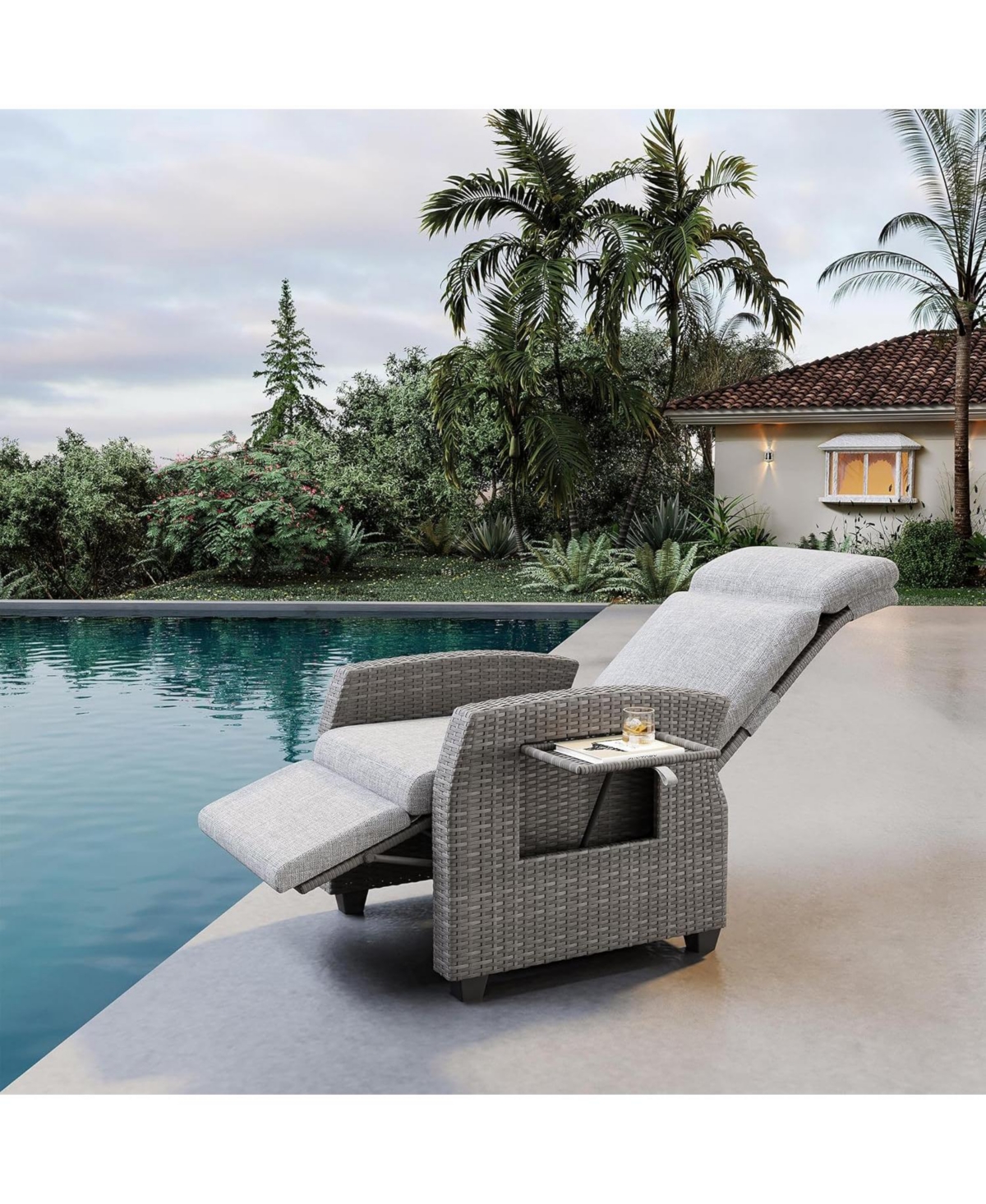 Click here for gaomon Outdoor Recliner with Independently Adjusta... prices