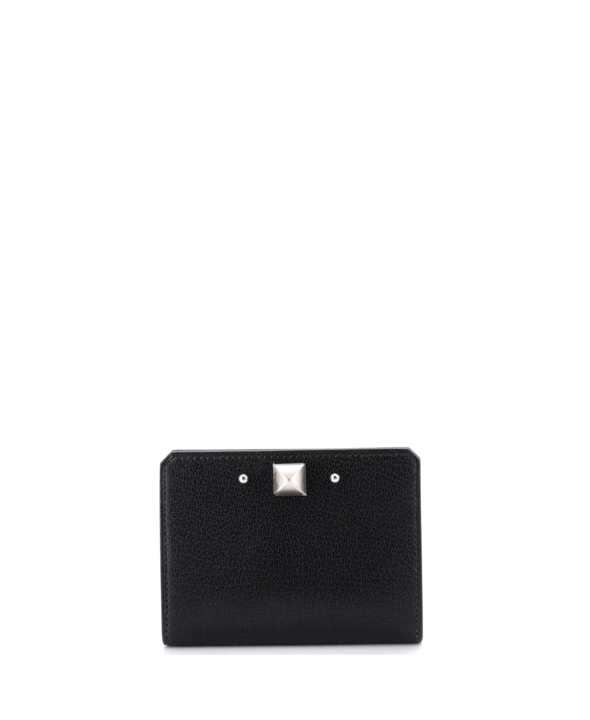 Click here for Pre-Owned HERMES Medor Card Holder Leather - Black prices