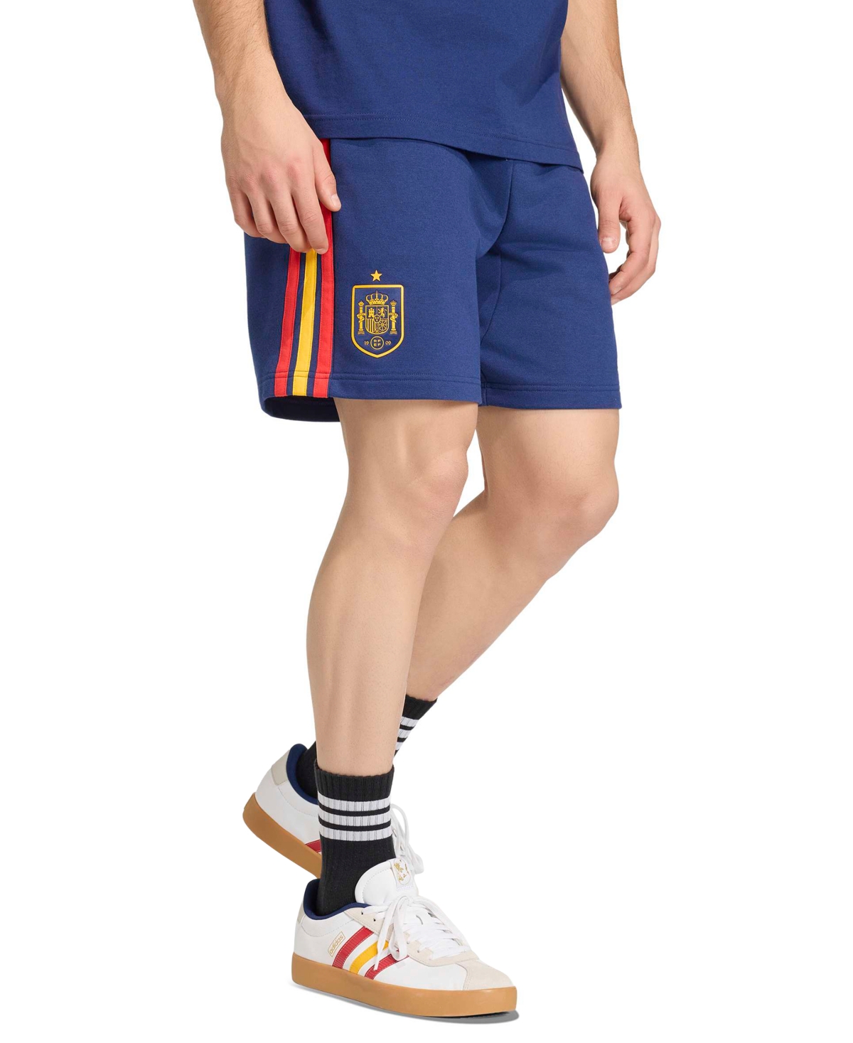 Click here for adidas Mens Spain Dna Drawstring Shorts - Blue prices