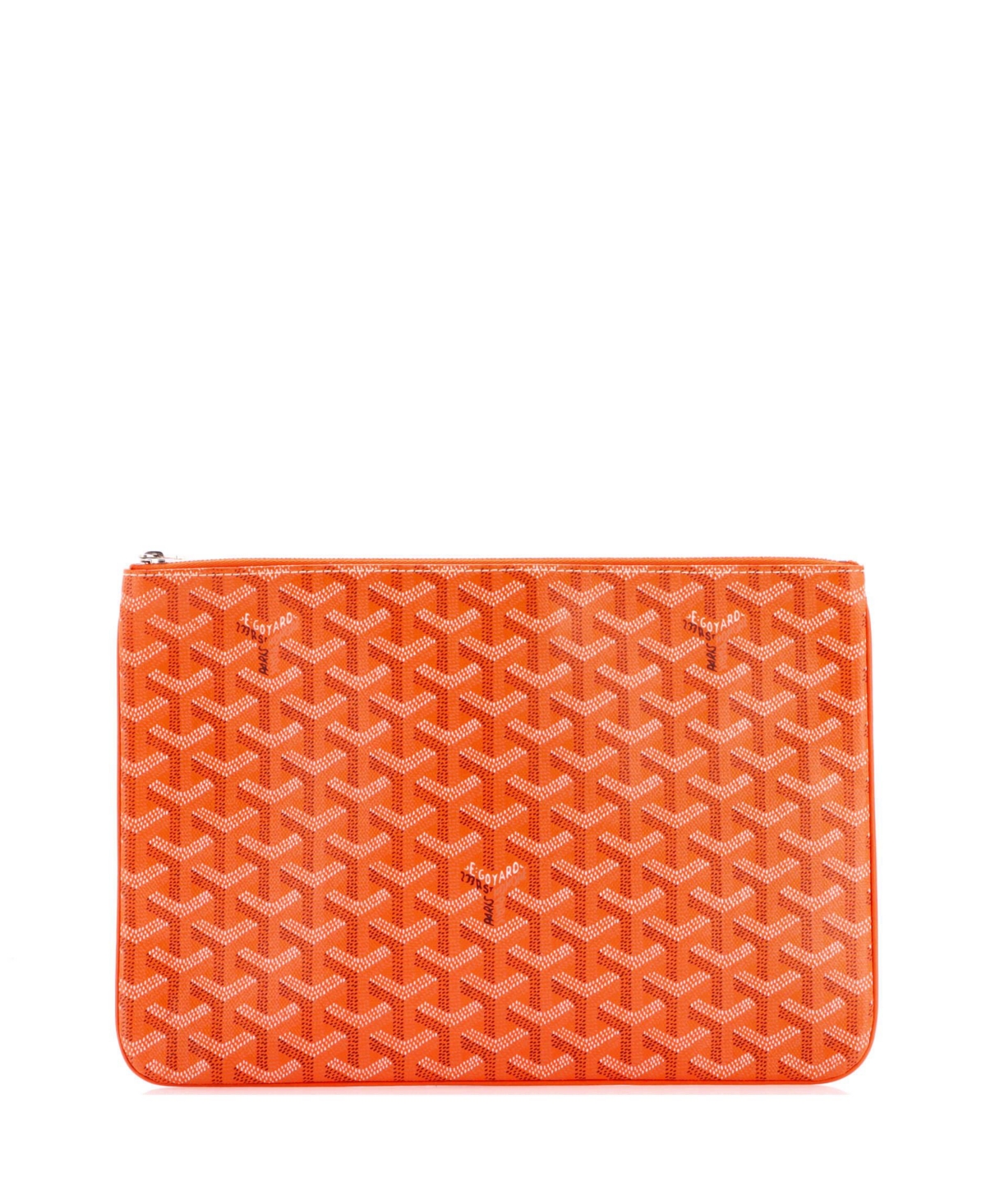 Click here for Pre-Owned Goyard Mm Senat Zip Pouch Coated Canvas... prices