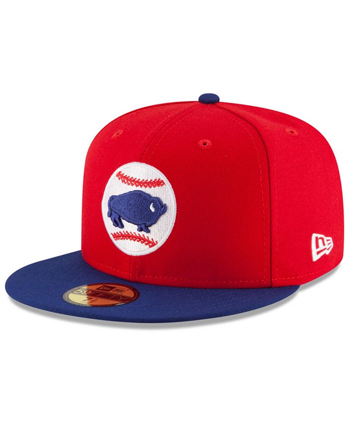 New Era Buffalo Bisons AC 59FIFTY Fitted Cap - Macy's