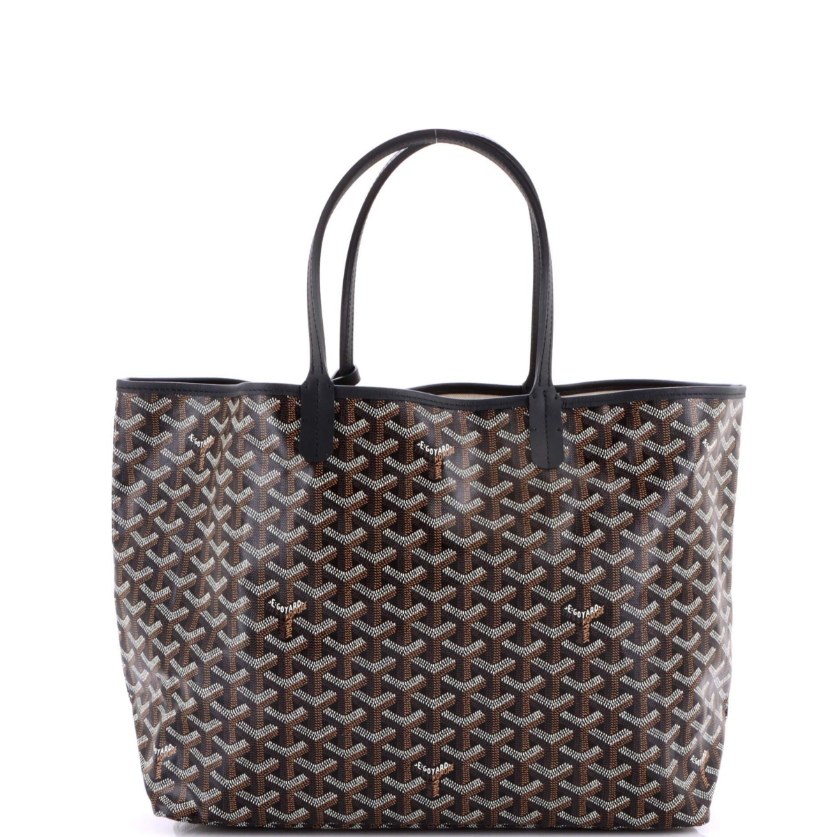 Click here for Pre-Owned Goyard Pm Saint Louis Tote Coated Canvas... prices