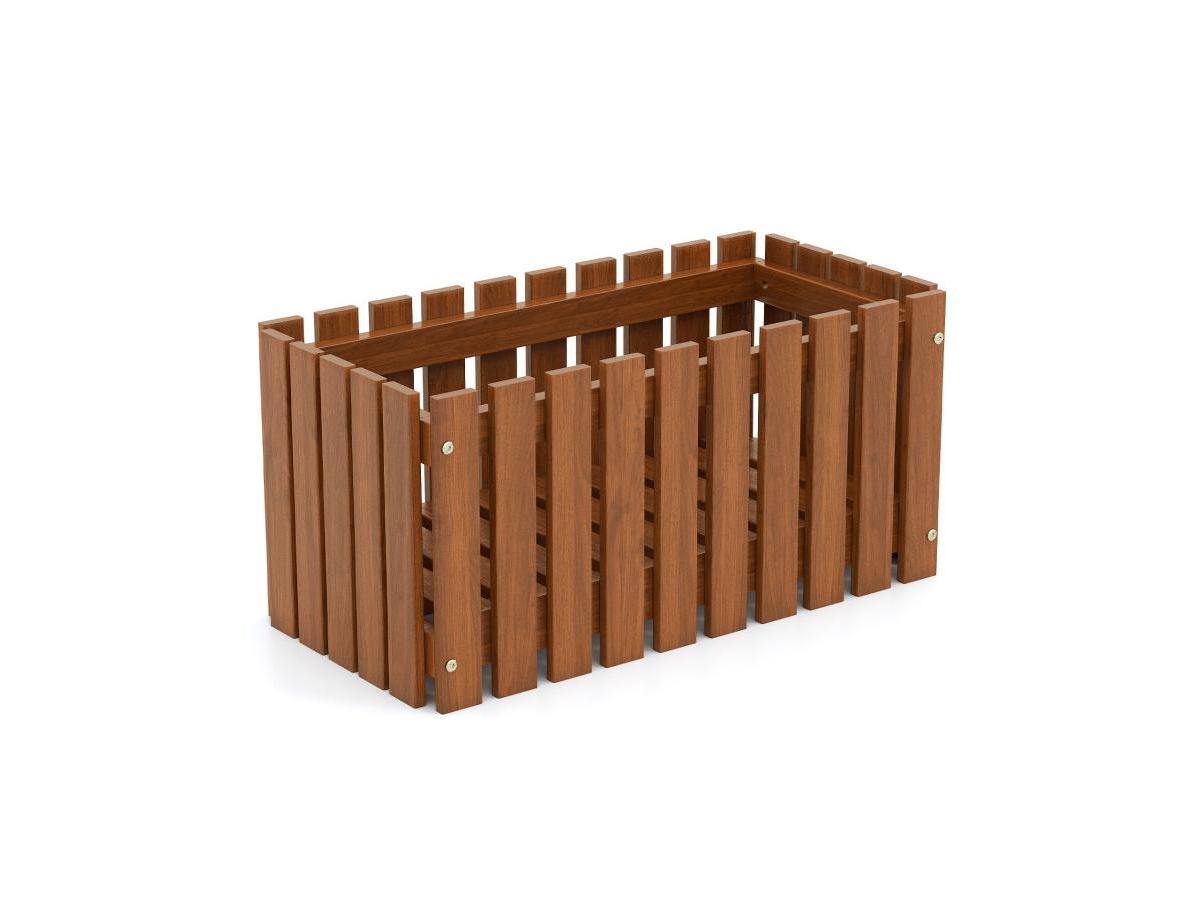 Click here for Slickblue Wooden Raised Planter Box for Flower and... prices
