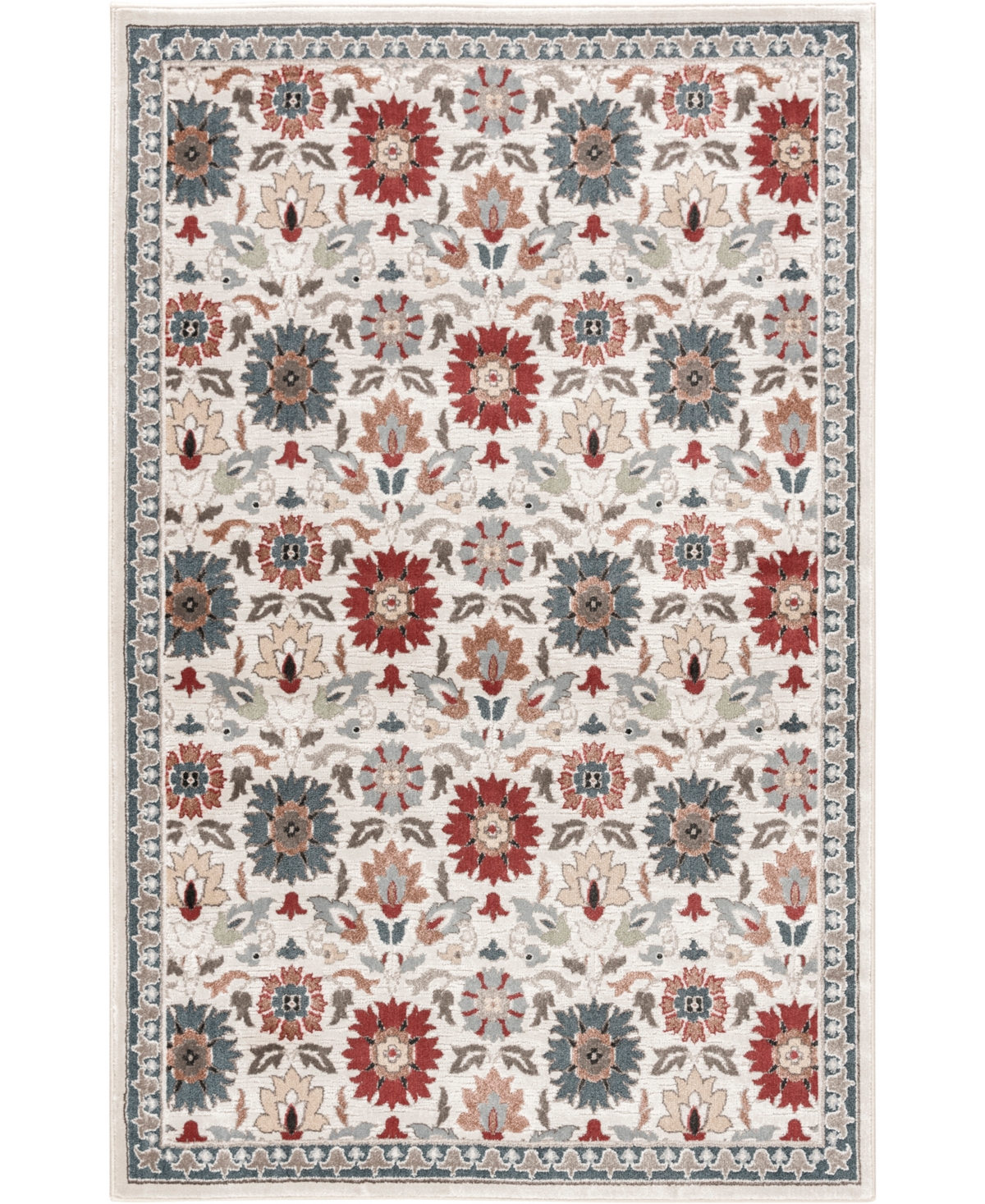Click here for Erin & Ben Co. Rooted Flora 53X77Area Rug - Champa... prices