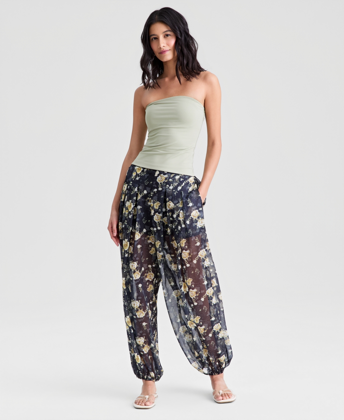 Click here for And Now This Womens High Rise Balloon Pants  Macys... prices