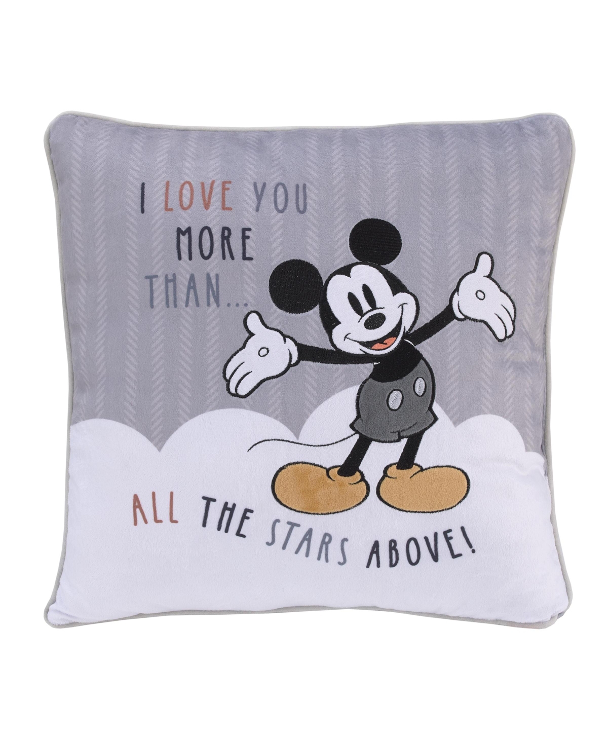 Click here for NoJo Disney Mickey Mouse Love Mickey Gray  White... prices