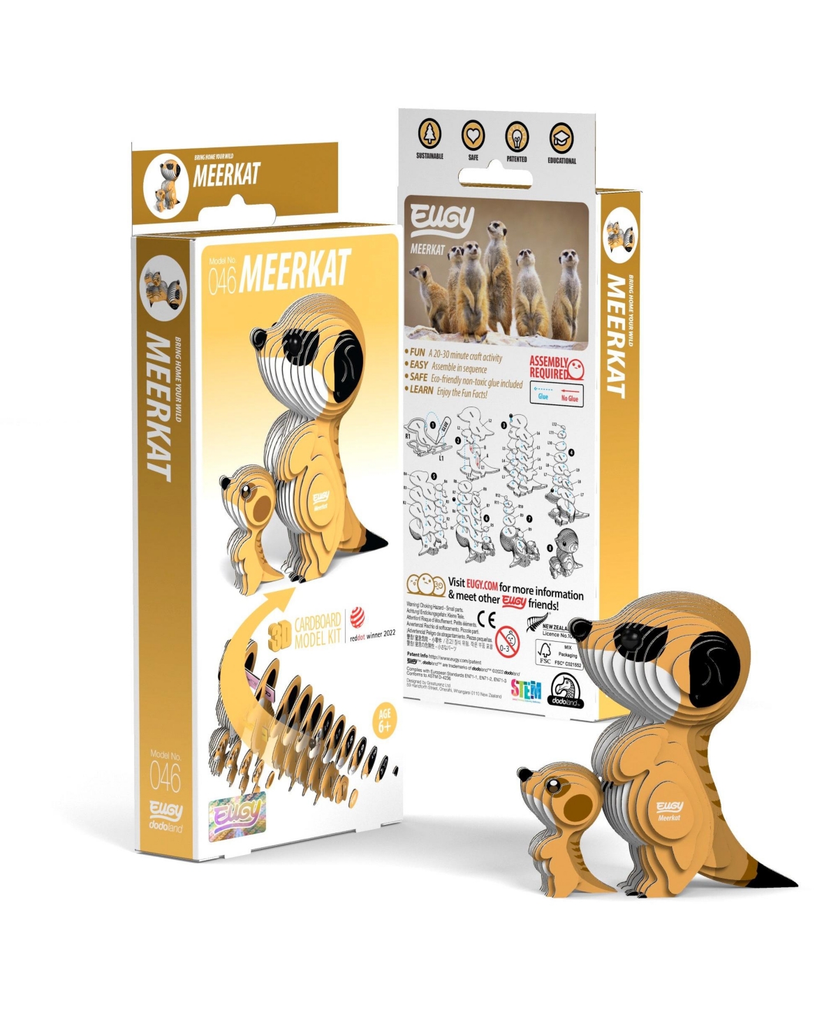 Click here for Eugy Meerkat 3D Puzzle prices