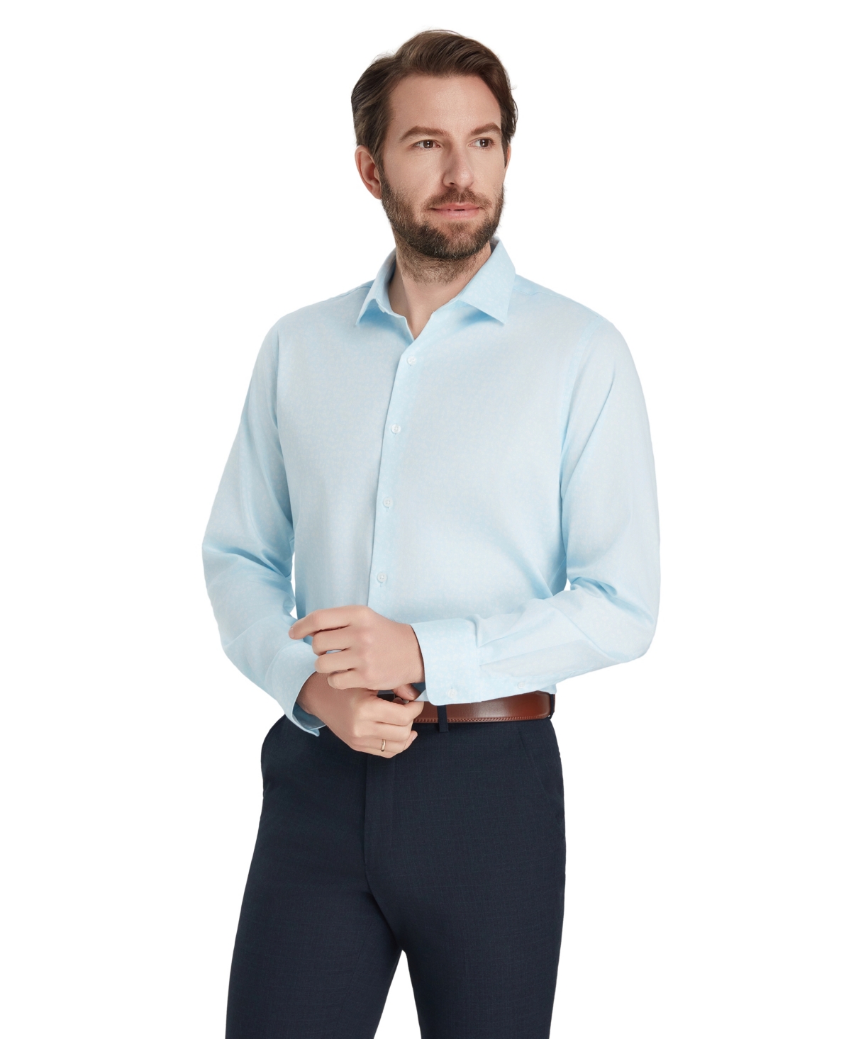 Click here for Bar Iii Mens Slim-Fit Daniel Floral Dress Shirt  M... prices