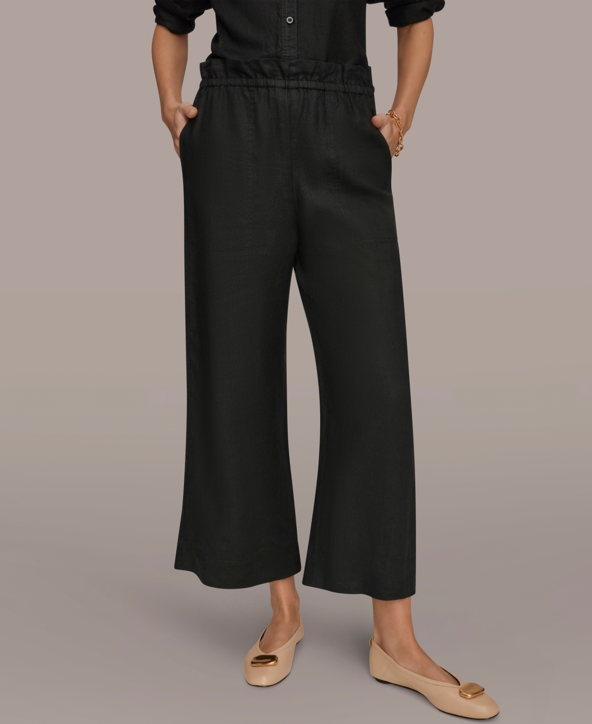 Click here for Donna Karan Weekend Womens High Rise Relaxed Pants... prices