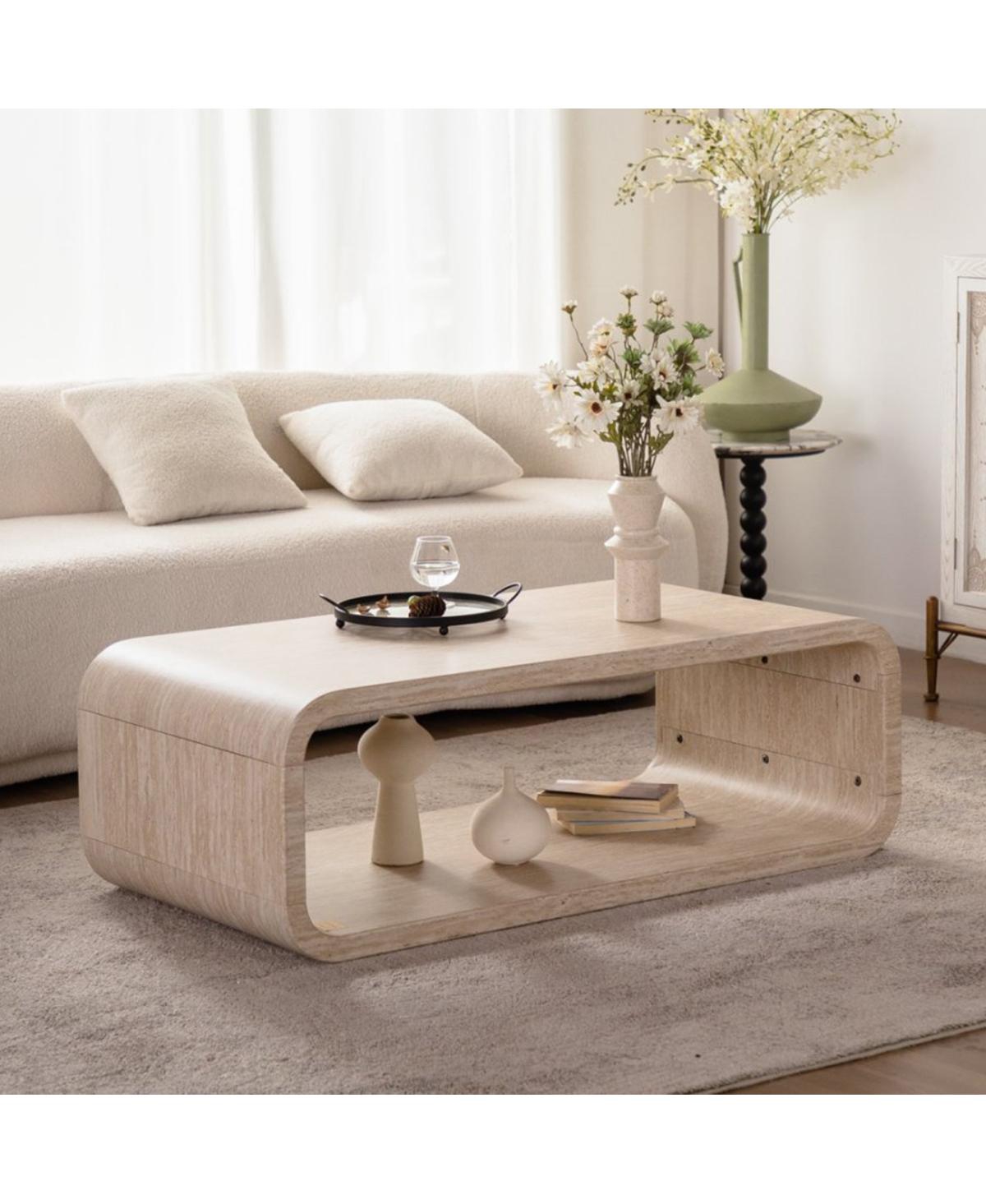 Click here for Streamdale Furniture Modern Open-Frame Curved Ligh... prices