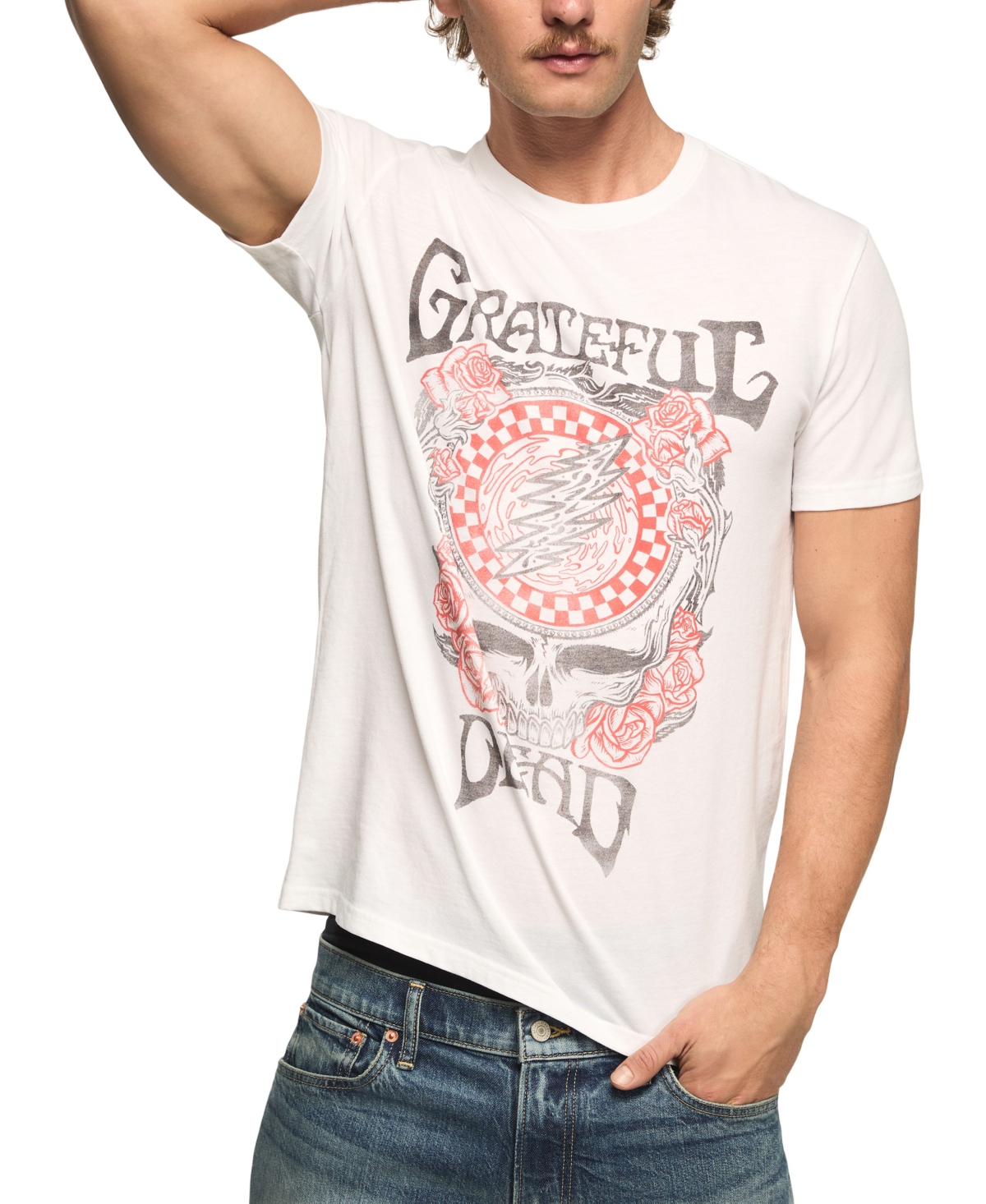 Click here for Lucky Brand Mens Classic Fit Crewneck T-Shirt - Bo... prices