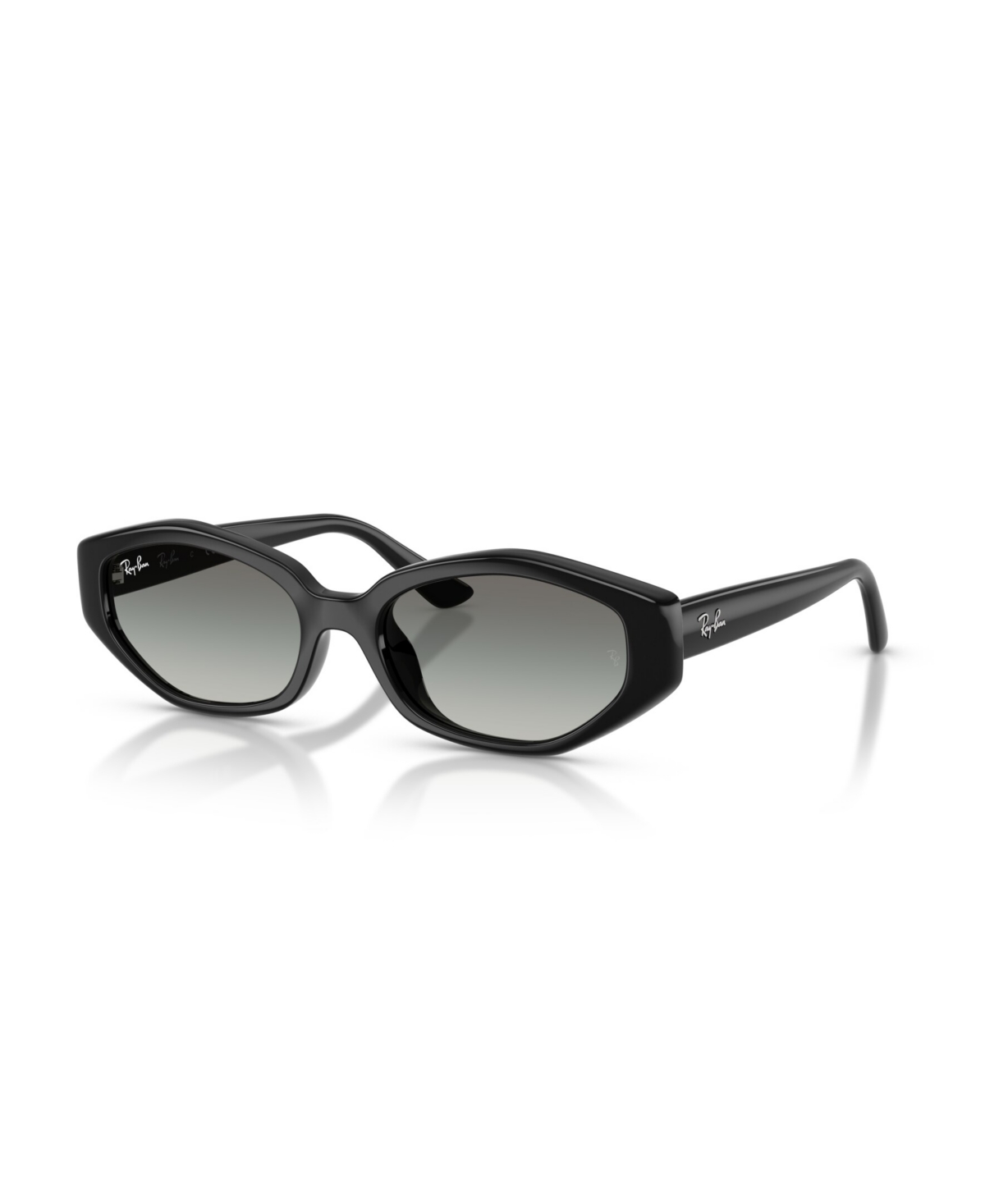 Click here for Ray-Ban Unisex Geometric Sunglasses  RB4473D - Bla... prices