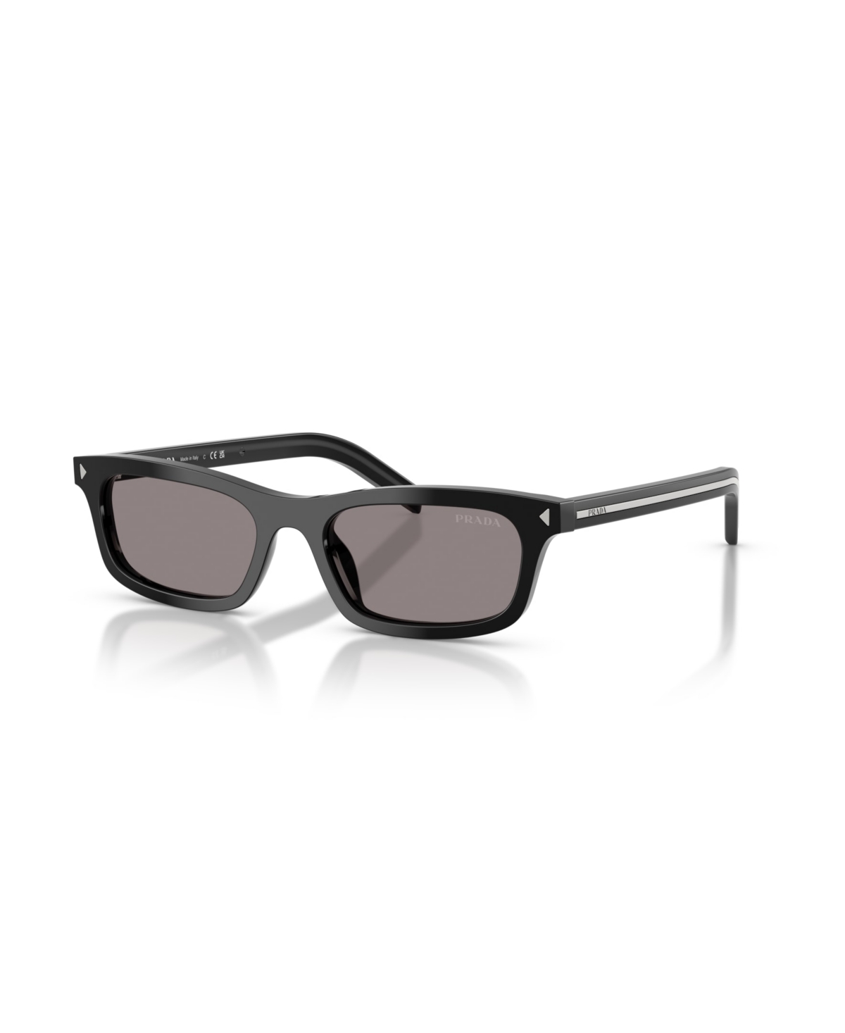 Click here for Prada Womens Rectangle Sunglasses  Pr D05S - Black prices