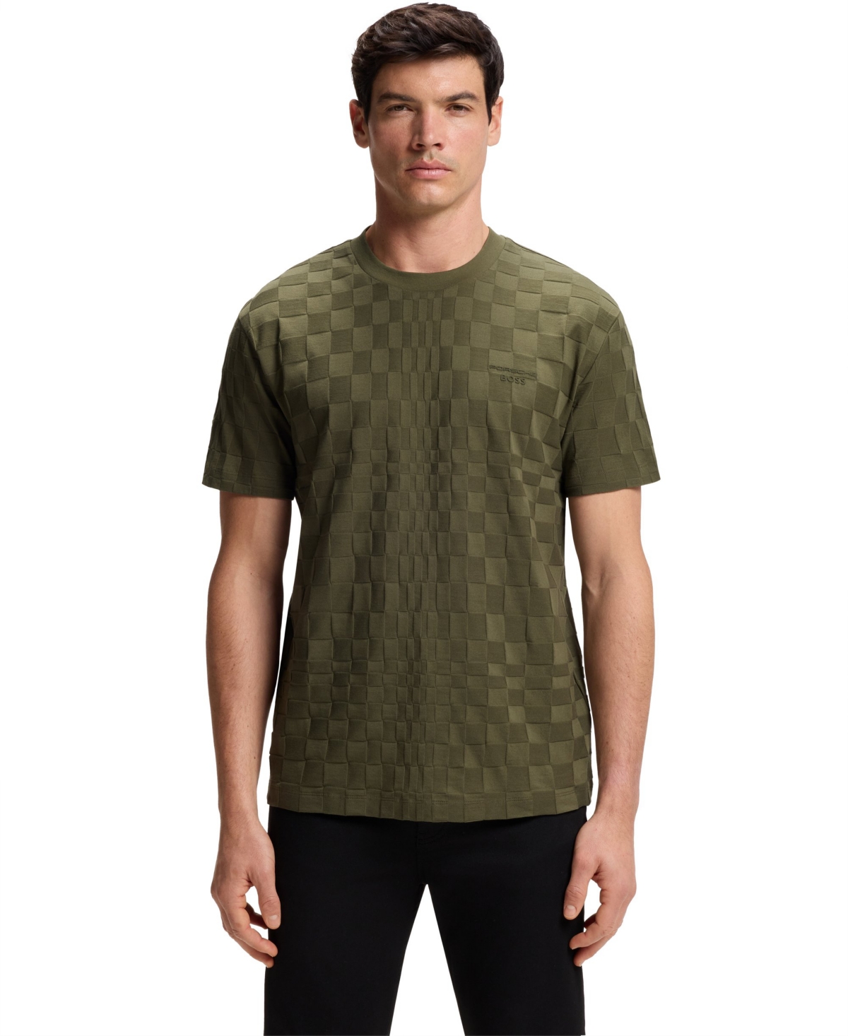 Click here for Boss by Hugo Boss x Porsche Mens Cotton Jacquard R... prices