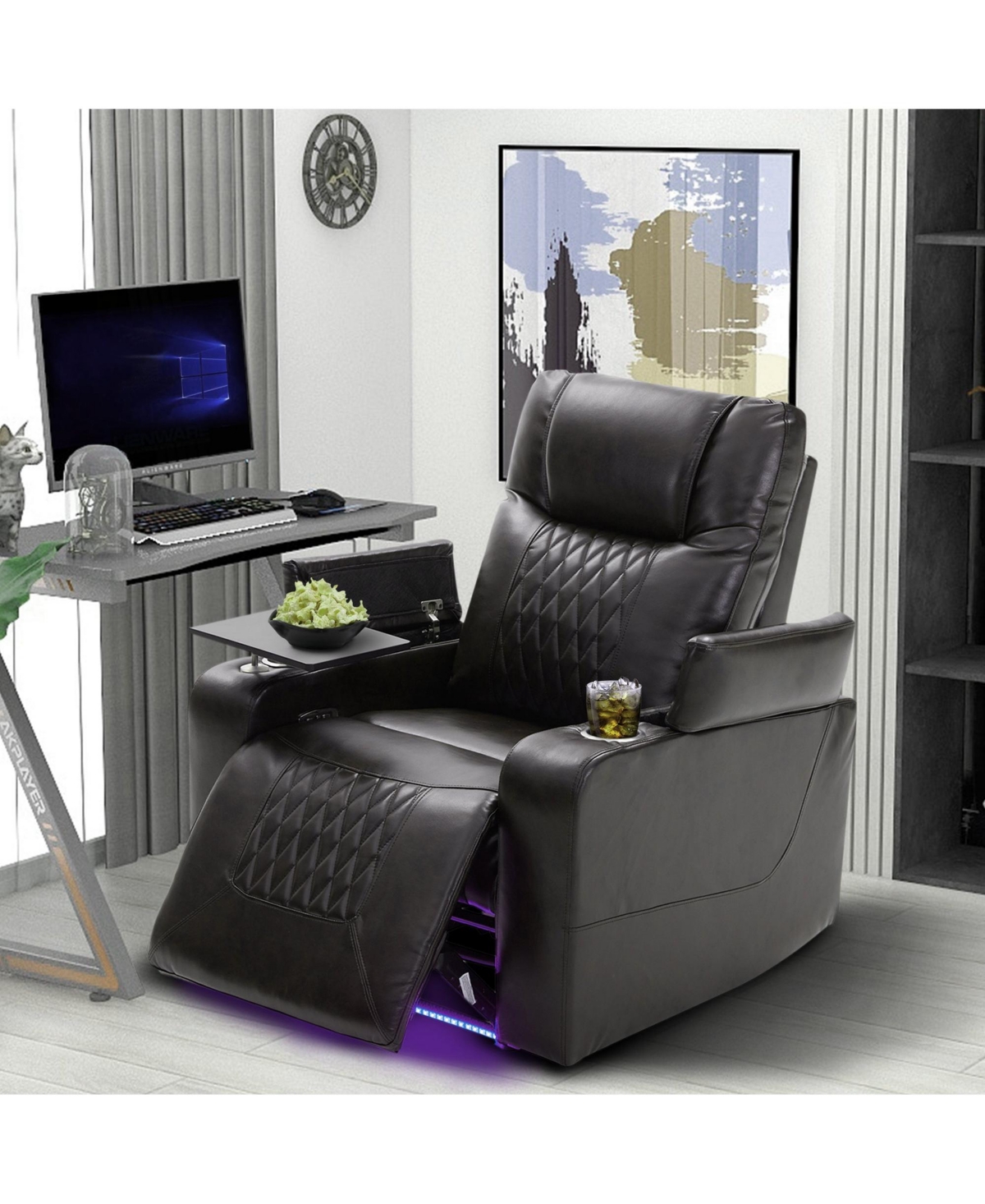 Click here for Clihome Power Motion Recliner with Usb Charging Po... prices