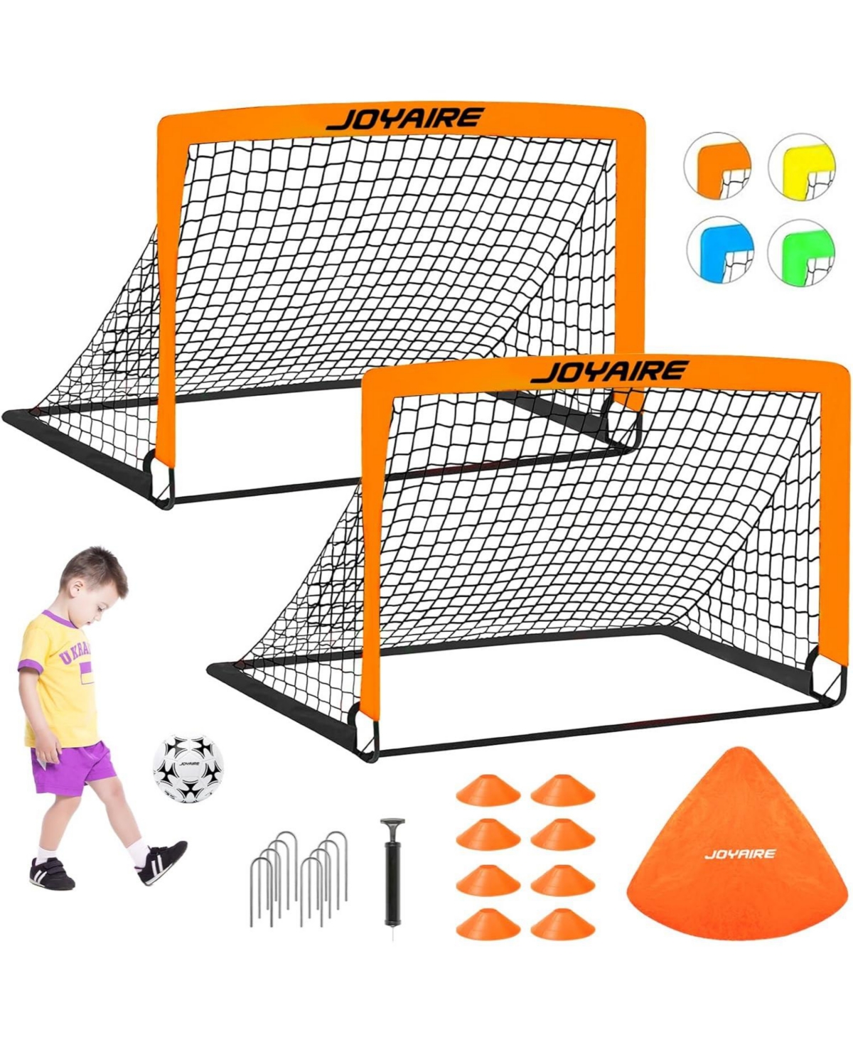 Click here for Joyaire Pro-Grade 4x3ft Pop-Up Soccer Goal for Kid... prices