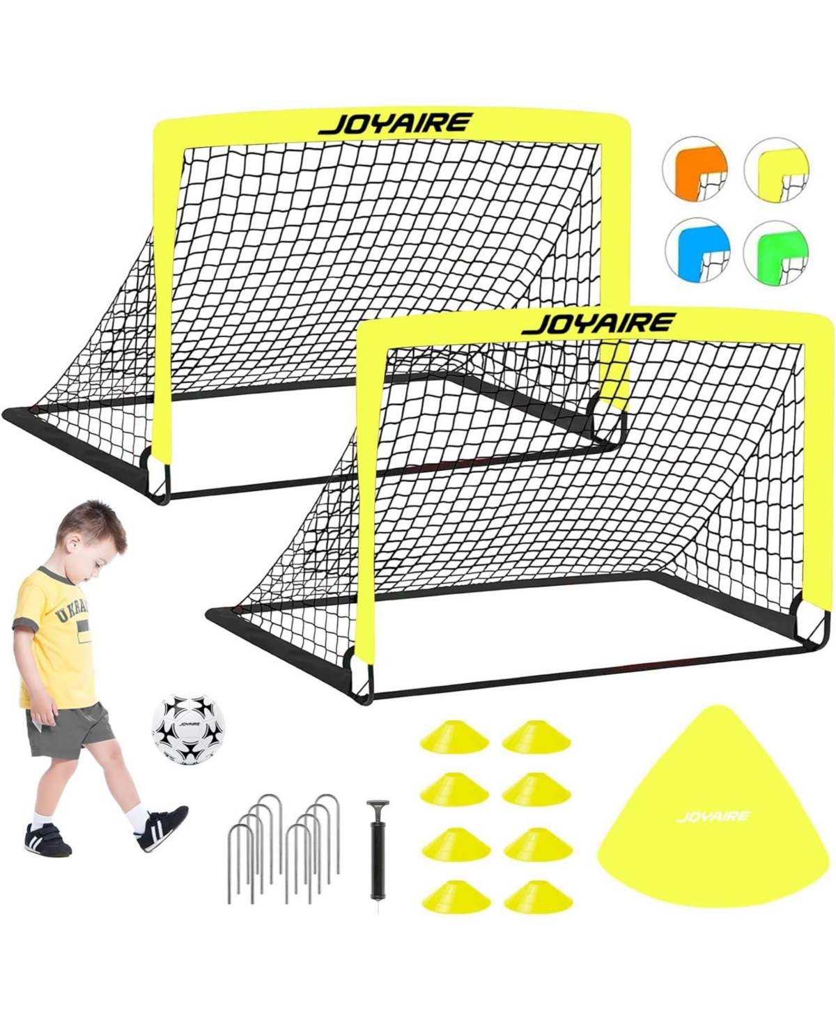 Click here for Joyaire Pro-Grade 4x3ft Pop-Up Soccer Goal for Kid... prices