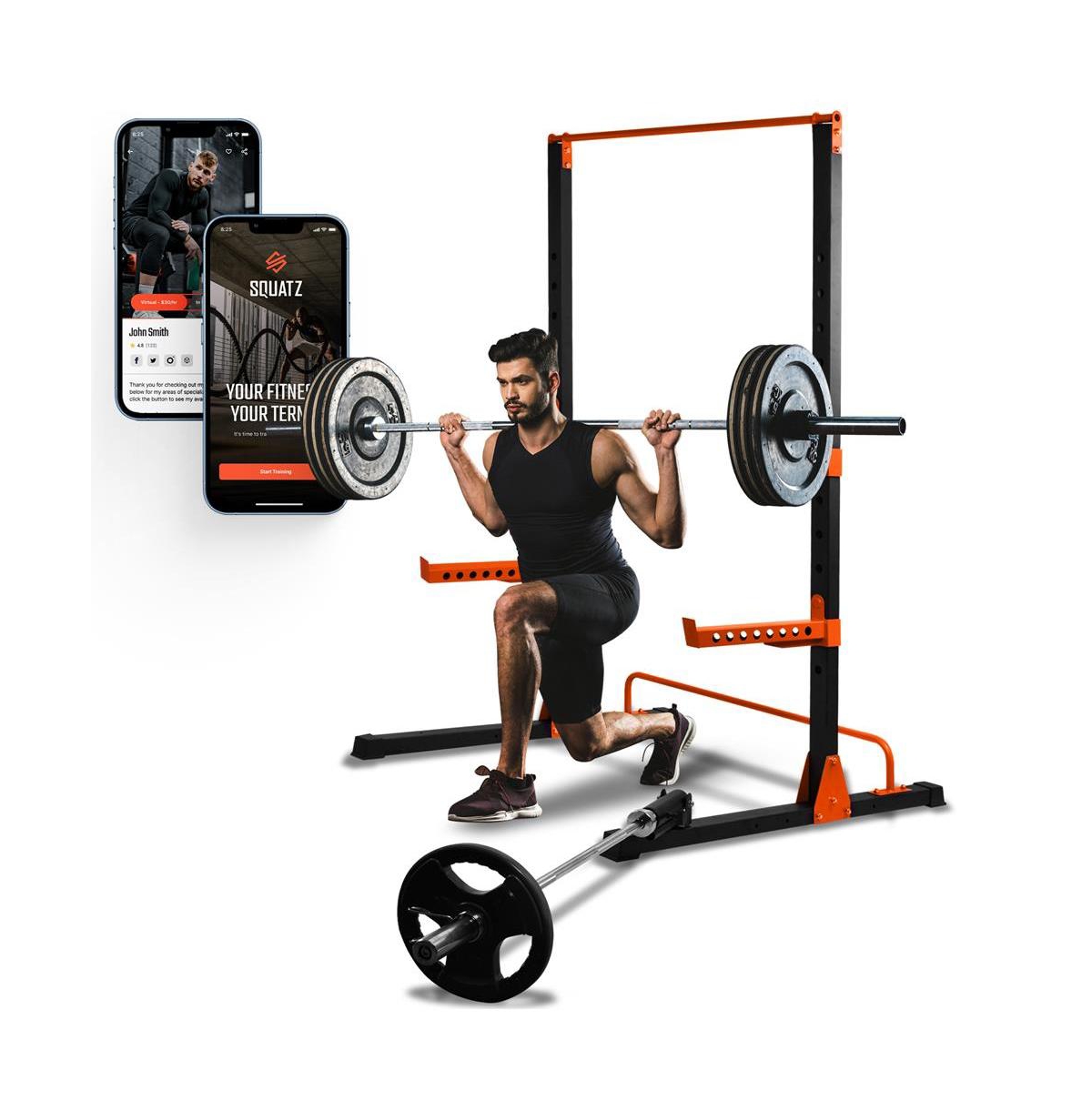 Click here for Squatz Adjustable Squat Rack Stand  Barbell Rack f... prices