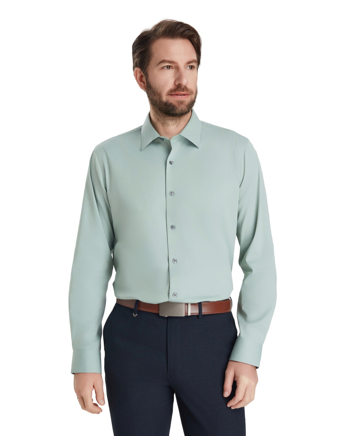 Click here for Alfani Mens Long-Sleeve Solid Dress Shirt  Macys E... prices