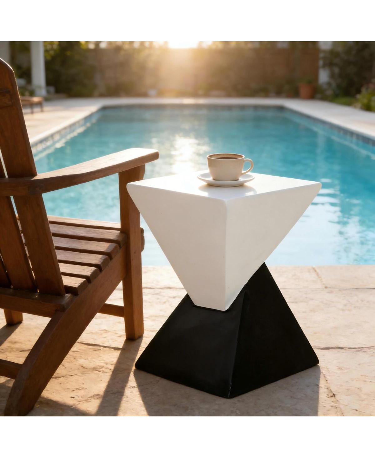 Click here for Streamdale Furniture Modern Geometric Side Table -... prices