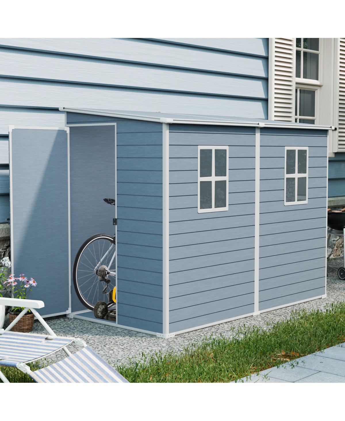 Click here for Streamdale Furniture 4x8ft Outdoor Resin Storage S... prices