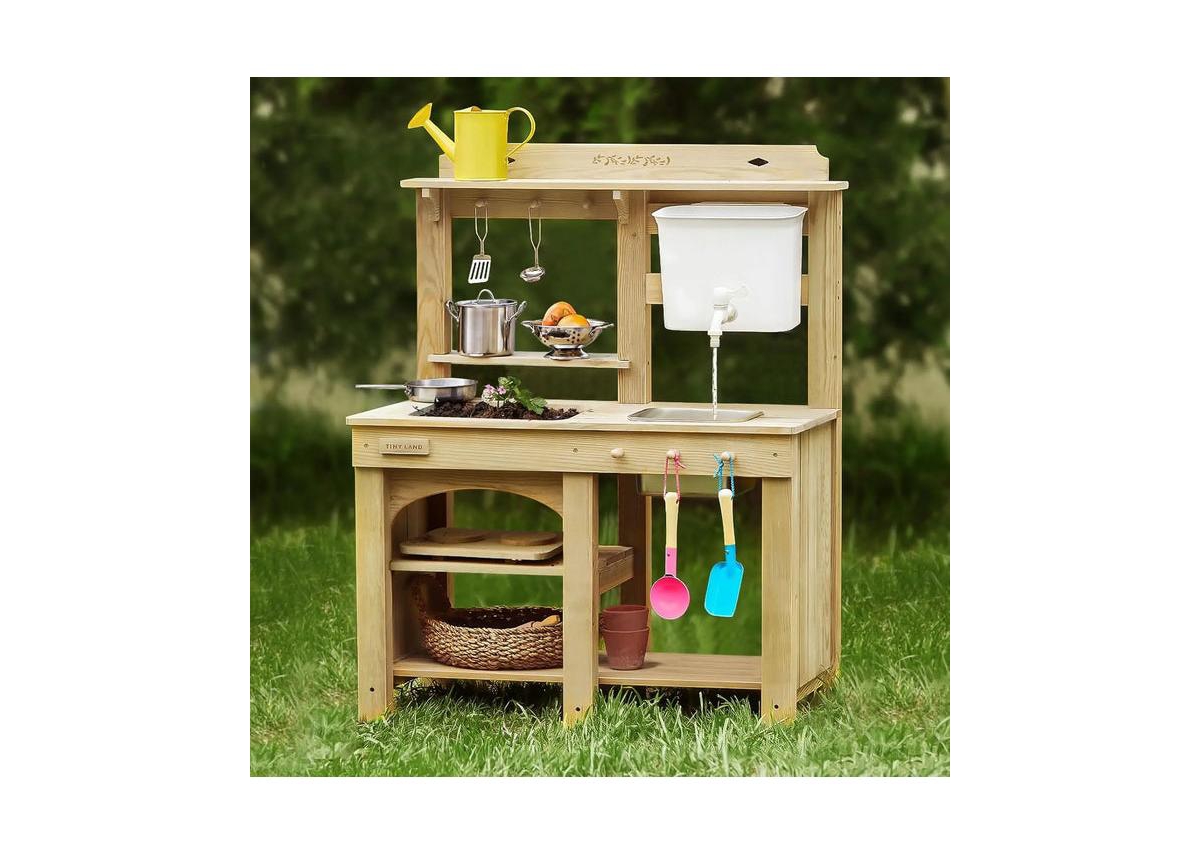 Click here for Tiny Land Mud Kitchen - DuoPlay Outdoor Play Kitch... prices
