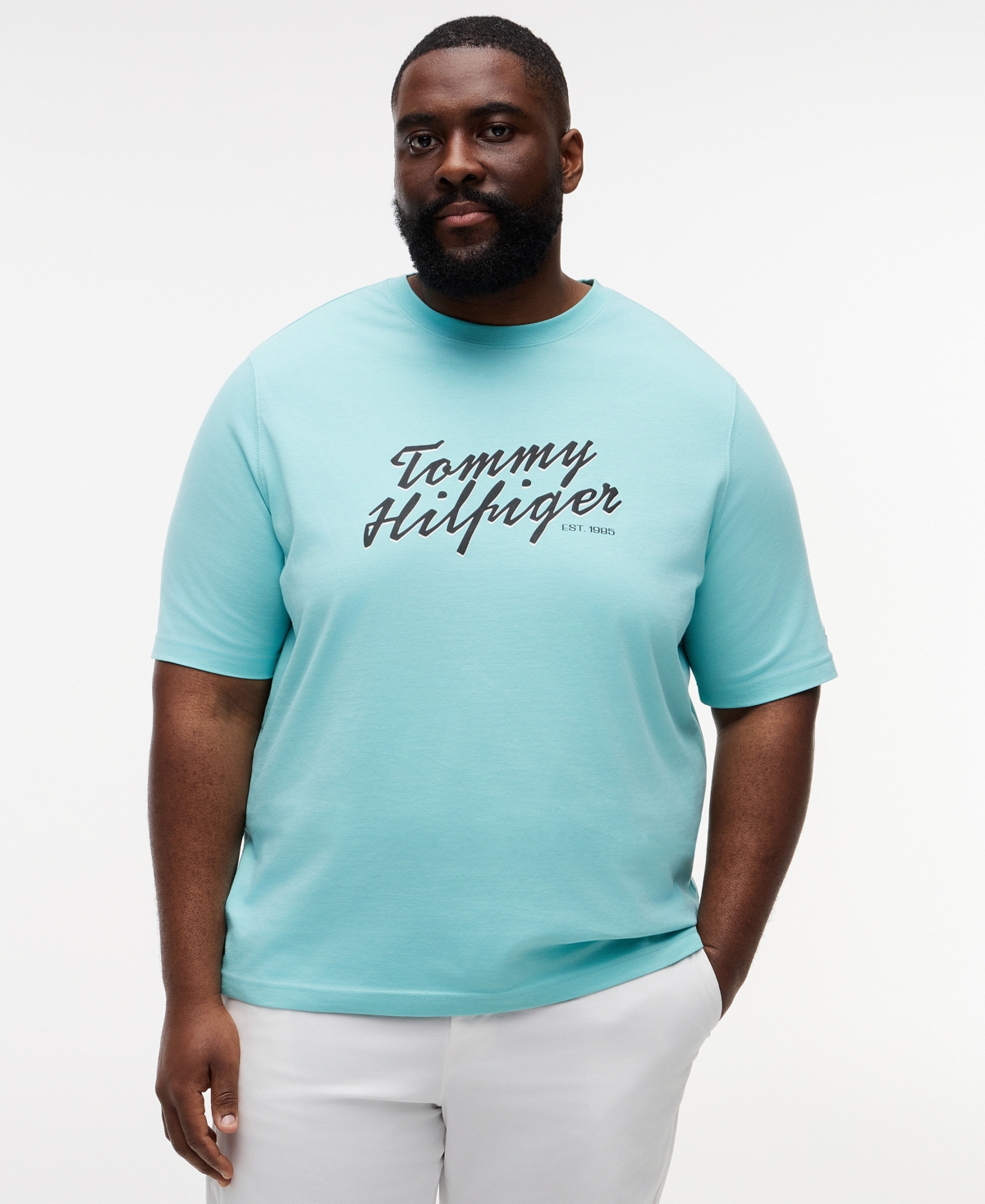 Click here for Tommy Hilfiger Mens Crewneck Graphic T-Shirt - Arc... prices