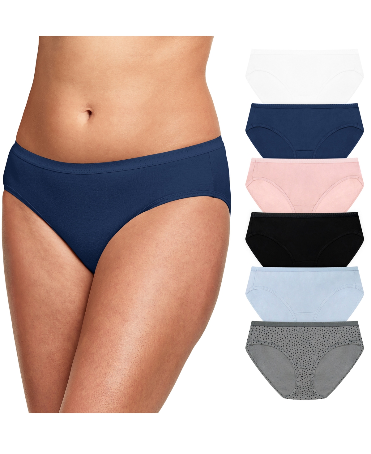 Click here for Hanes Womens 6-Pk. Ultimate Breathable Hipster Und... prices