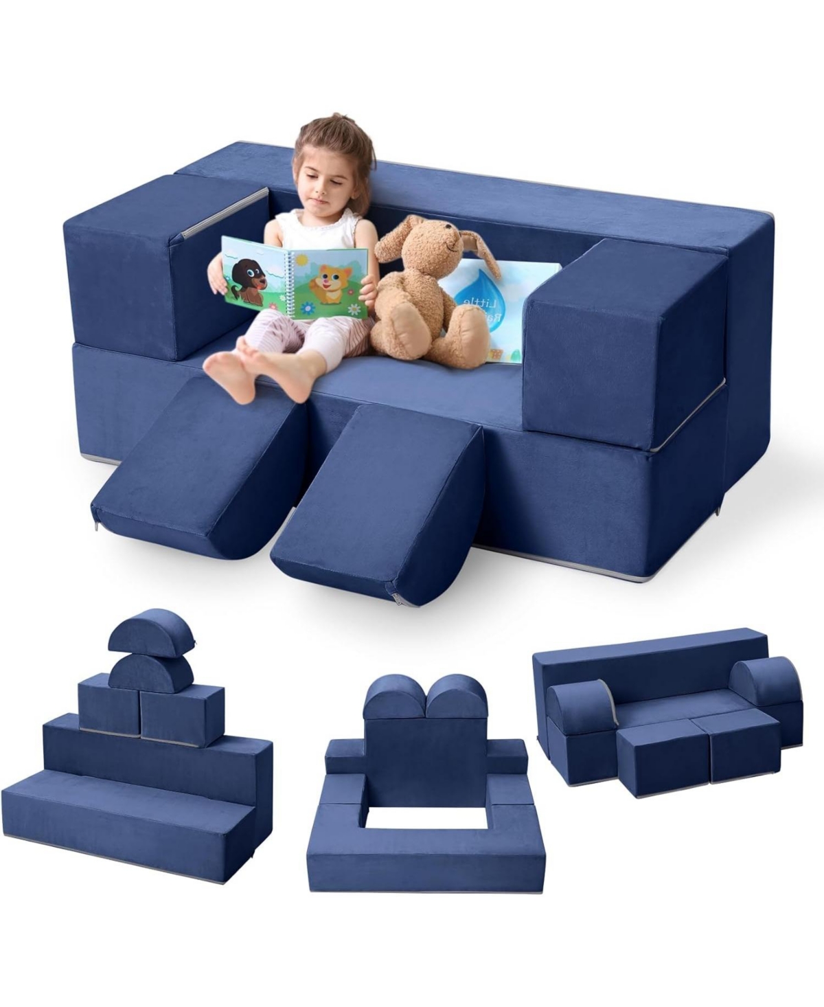 Click here for Gaomon Modular Kids Couch Sofa for Toddlers and Ki... prices