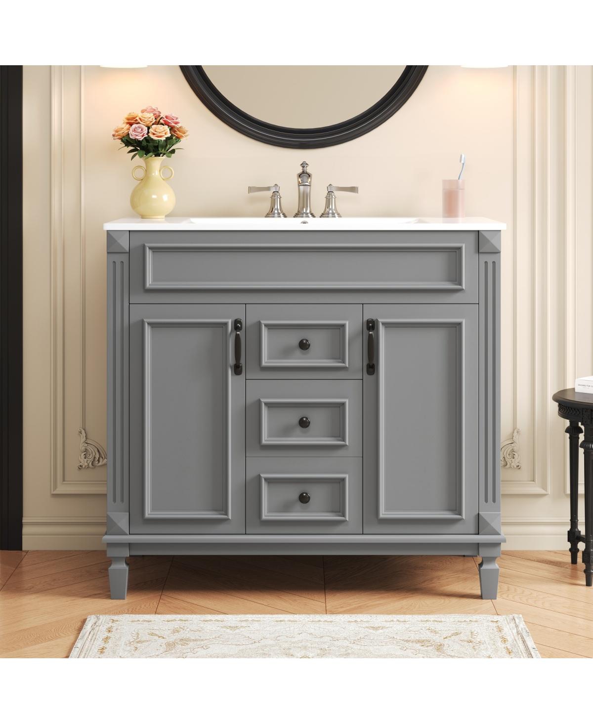 Click here for Sillysis 36" Modern Bathroom Vanity with Sink... prices